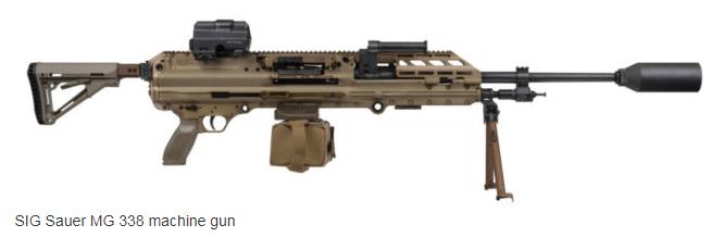 SIG Sauer MG 338 – Farzan Logistics Co.
